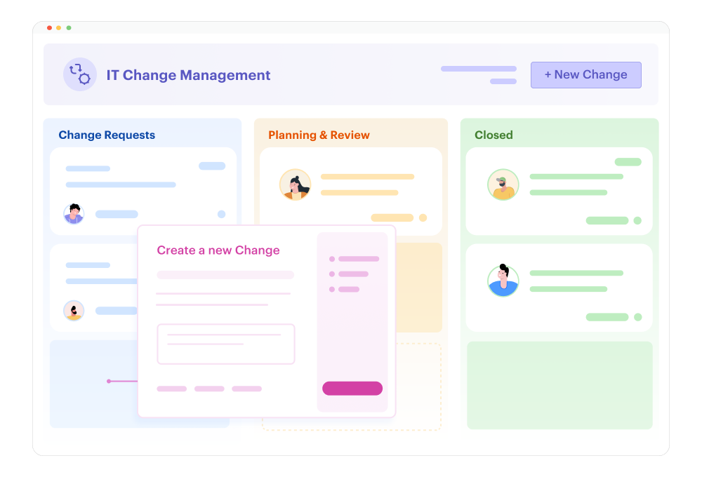 IT Change Management Template | Kissflow