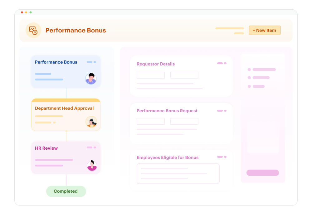 Performance Bonus Workflow Template | Kissflow