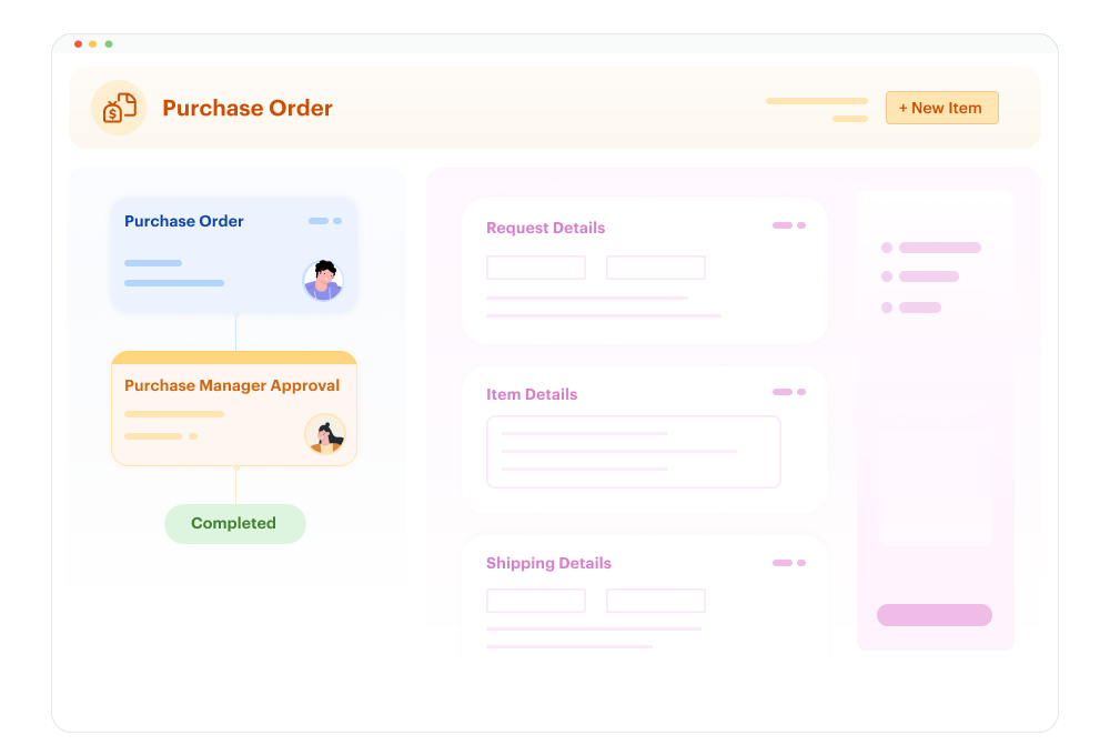 Purchase Order Template - Kissflow Workflow